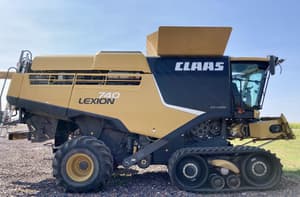 2015 CLAAS LEXION 740TT Stock No. 0454 Combines For Sale with 1,900 Hrs ...