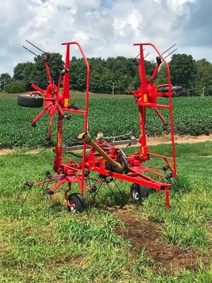 SOLD - 2015 Galfre GTS 520 4 star folding tedder Hay and Forage ...