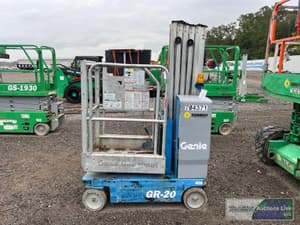 2015 Genie GR20 Lot No. 123464 Construction For Sale with 225 Hrs ...
