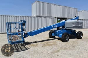 SOLD - 2015 Genie S-40 Lot No. 37127 Construction with --- Hrs ...
