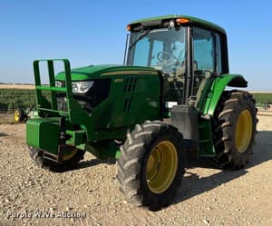 SOLD - 2015 John Deere 6115M Lot No. DQ2191 Tractors with 5,176 Hrs ...