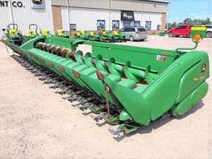 SOLD - 2015 John Deere 618C Stock No. X916489 Harvesting with 18 Rows ...