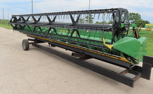 SOLD - 2015 John Deere 625F Harvesting with 25 ft | Tractor Zoom
