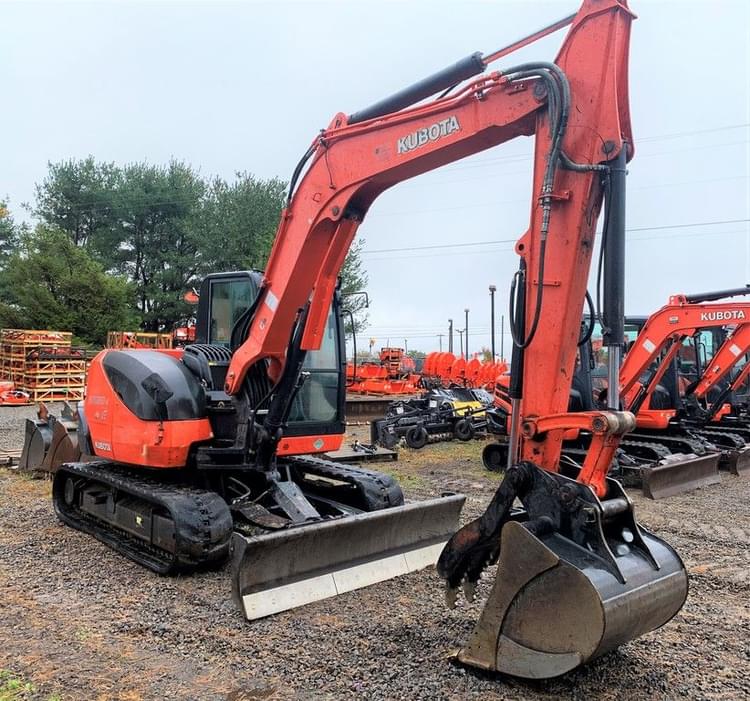 2015 Kubota KX080-4 Construction Compact Excavators for Sale | Tractor Zoom