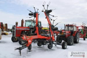 SOLD - 2015 Kubota TE6576CD Lot No. 7041 Hay and Forage | Tractor Zoom