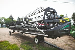 SOLD - 2015 MacDon FD75S Lot No. 187A Harvesting with 40 ft | Tractor Zoom