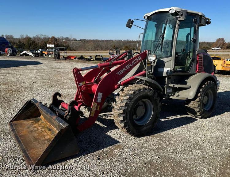 SOLD - 2015 Takeuchi TW80 Construction Wheel Loaders | Tractor Zoom