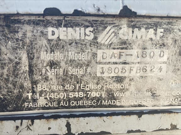2016 Denis Cimaf DAF 180D Other Equipment Skid Steer Attachments for ...