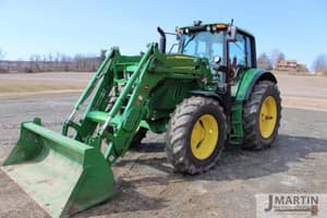 SOLD - 2016 John Deere 6130M Lot No. 7292 Tractors with 2,454 Hrs ...