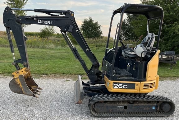 2016 John Deere 26G Construction Compact Excavators for Sale | Tractor Zoom
