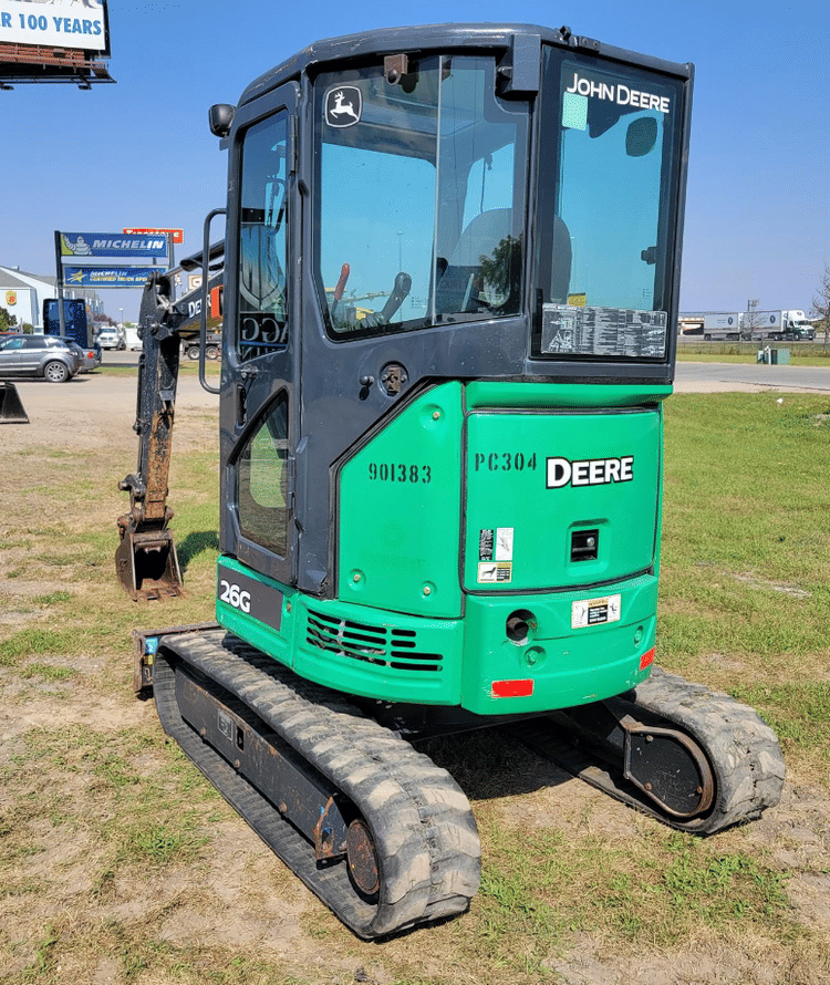 2016 John Deere 26G Construction Compact Excavators for Sale | Tractor Zoom