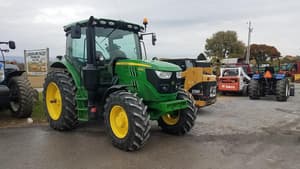 SOLD - 2016 John Deere 6110R Cab Tractor Tractors with 573 Hrs ...