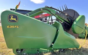 SOLD - 2016 John Deere 635FD Stock No. 5473 Harvesting with 35 ft ...