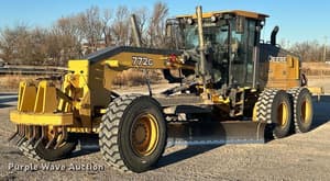 2016 John Deere 772G Lot No. EK0373 Construction For Sale with 10,936 ...