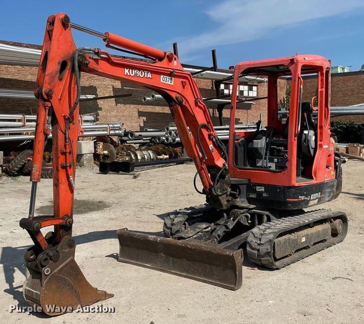 SOLD - 2016 Kubota KX91-3S2 Construction Compact Excavators | Tractor Zoom