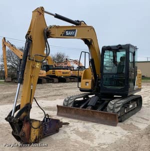 SOLD - 2016 SANY SY75C Lot No. KX9896 Construction with 908 Hrs ...