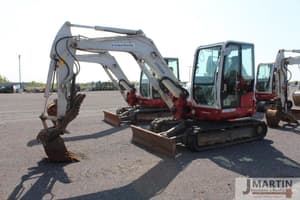SOLD - 2016 Takeuchi TB260 excavator Construction with 2,506 Hrs ...
