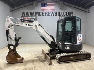 SOLD - 2017 Bobcat E35i Lot No. 430 Construction with 2,930 Hrs ...
