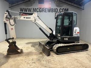 SOLD - 2017 Bobcat E45 Lot No. 403 Construction with 2,210 Hrs ...
