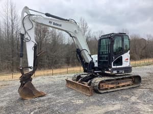 SOLD - 2017 Bobcat E85 Lot No. 2707 Construction with 2,229 Hrs | Tractor Zoom
