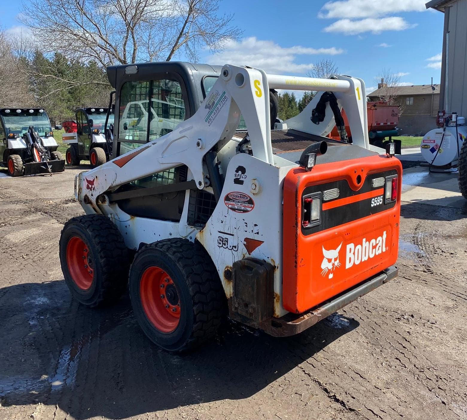2017 Bobcat S595 Construction Skid Steers for Sale | Tractor Zoom