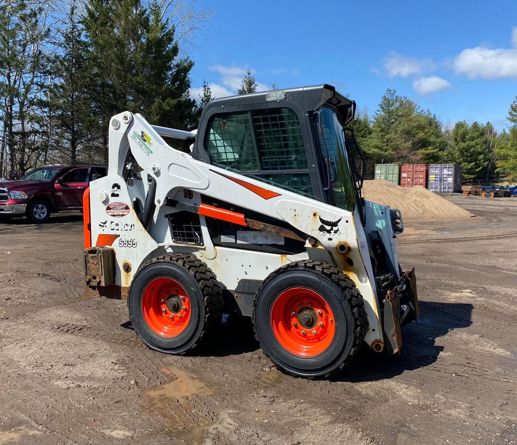 2017 Bobcat S595 Construction Skid Steers for Sale | Tractor Zoom
