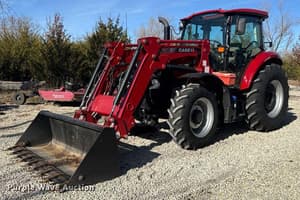 SOLD - 2017 Case IH Farmall 100C Lot No. LH9375 Tractors with 390 Hrs ...