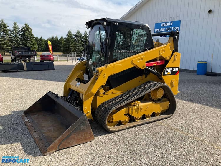 SOLD - 2017 Caterpillar 259D Construction Compact Track Loaders ...