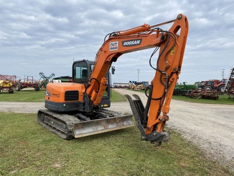 2017 Doosan DX85R-3 Construction Compact Excavators for Sale | Tractor Zoom