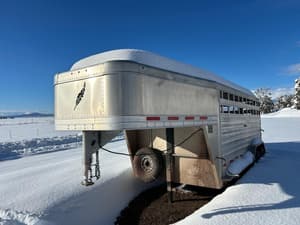 SOLD - 2017 Featherlite 8127 Lot No. 1102 Ag Trailers with 16 Ft | Tractor Zoom