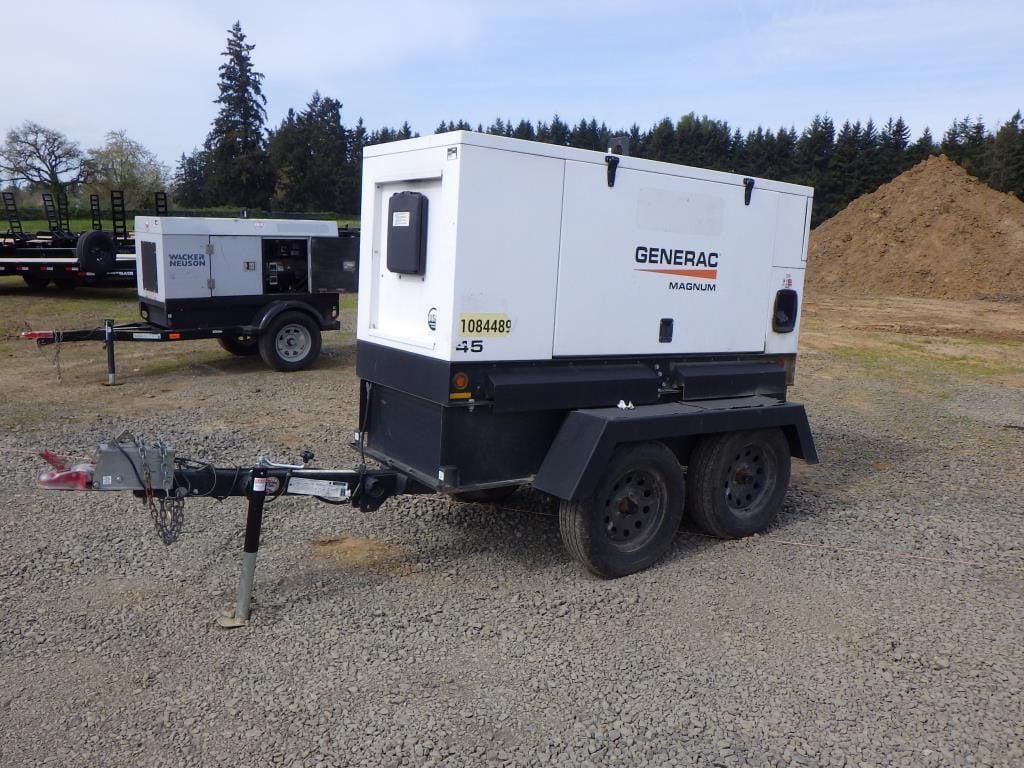 SOLD - 2017 Generac MMG451F4 T/A Towable Generator Other Equipment ...