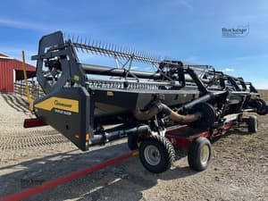 SOLD - 2017 Geringhoff TruFlex Razor Lot No. 1105 Harvesting with 40 ft ...