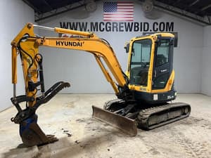 SOLD - 2017 Hyundai Robex 35Z-9A Lot No. 720M Construction with 361 Hrs ...