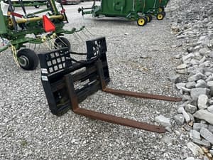 2017 Jenkins Iron & Steel Hyd slide pallet forks Stock No. 204112 Other ...