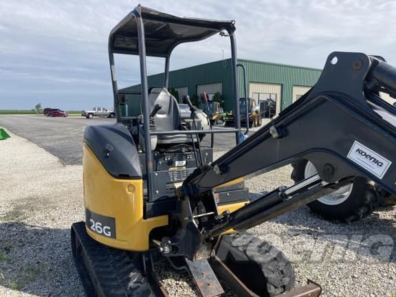 2017 John Deere 26G Construction Compact Excavators for Sale | Tractor Zoom