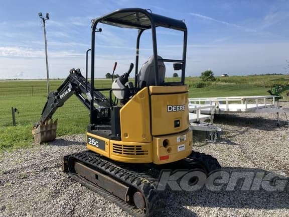 2017 John Deere 26G Construction Compact Excavators for Sale | Tractor Zoom