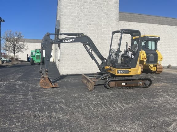 2017 John Deere 35G Construction Compact Excavators for Sale | Tractor Zoom