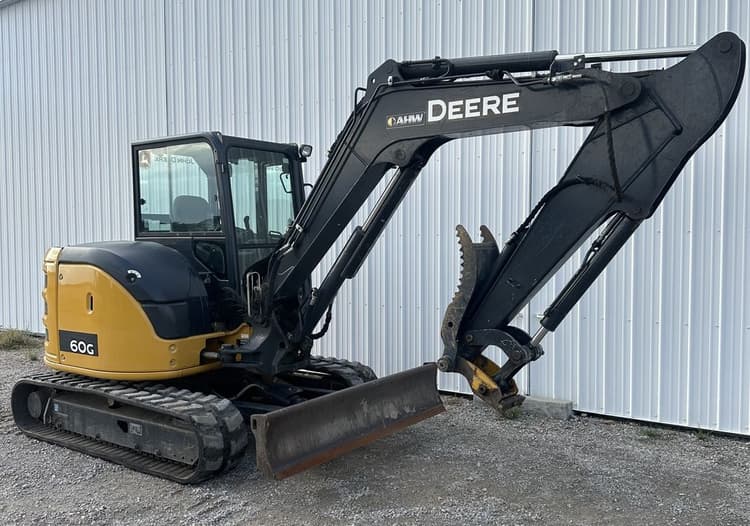 2017 John Deere 60G Construction Compact Excavators for Sale | Tractor Zoom