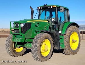 SOLD - 2017 John Deere 6145M Lot No. DV6611 Tractors with 5,047 Hrs ...