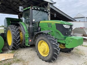 2017 John Deere 6155R Stock No. 00307749 RV1 Tractors For Sale with 7,918 Hrs | Tractor Zoom