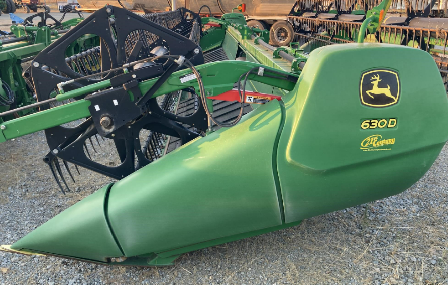 SOLD - 2017 John Deere 630D Harvesting with 30 ft | Tractor Zoom
