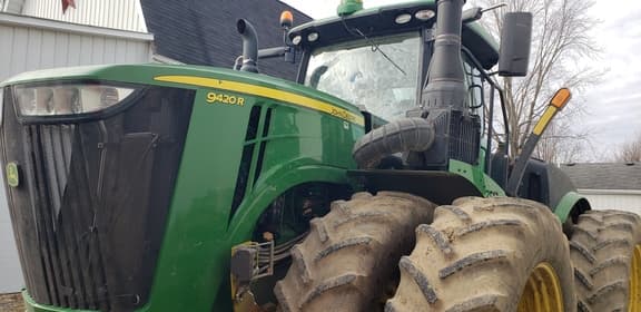2017 John Deere 9420R Tractors 300 to 424 HP for Sale | Tractor Zoom
