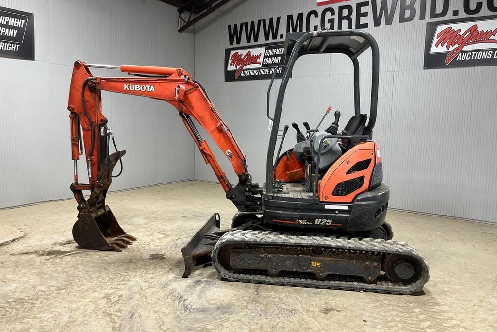 2017 Kubota U25 Construction Compact Excavators for Sale | Tractor Zoom