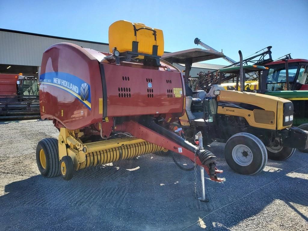 SOLD - 2017 New Holland RB450 Round Baler 'Monitor in the Office' Hay ...