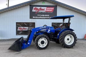 SOLD - 2017 New Holland Workmaster 60 Utility Tractor with Loader ...