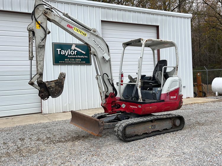 2017 Takeuchi TB240 Construction Compact Excavators for Sale | Tractor Zoom