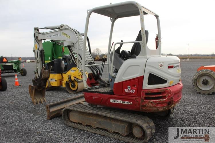 2017 Takeuchi TB240 Construction Compact Excavators for Sale | Tractor Zoom