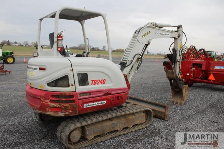 2017 Takeuchi TB240 Construction Compact Excavators for Sale | Tractor Zoom