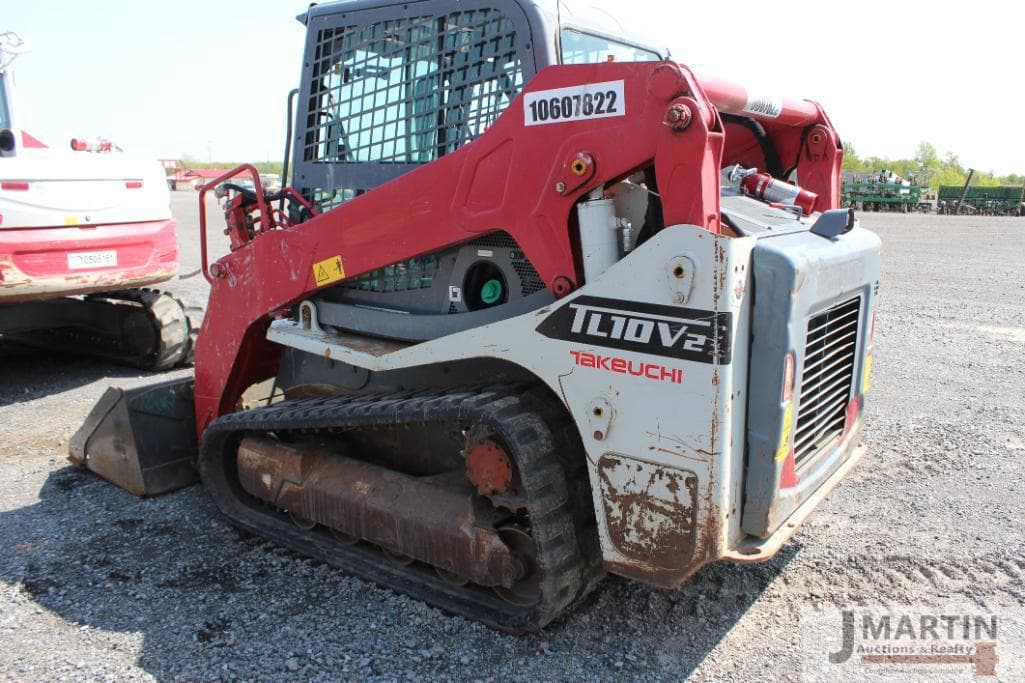 2017 Takeuchi TL10V2 Construction Compact Track Loaders for Sale ...