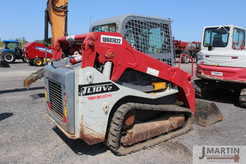 2017 Takeuchi TL10V2 Construction Compact Track Loaders for Sale ...